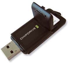 CHIPDRIVE MyKey By SCM Microsystems Computer Lock And Password Manager On A Smart Card Secured