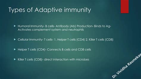 Introduction And Types Of Immunity Innate And Adaptive Ppt