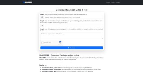 GitHub Reasadazim Fbgrabber