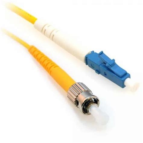 LC ST SM SIMPLEX FIBER PATCH CORD Lszh Yellow At Best Price In Nagpur ID 2851576825733