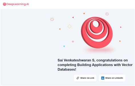 Building Applications With Vector Databases Sai Venkateshwaran Srinivasan