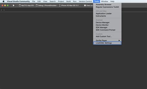 xamarin forms preview livexaml