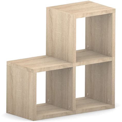 Cube Storage Step Oak Mastershelf