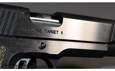 Kimber ~ Eclipse Target Ii ~ 45 Acp