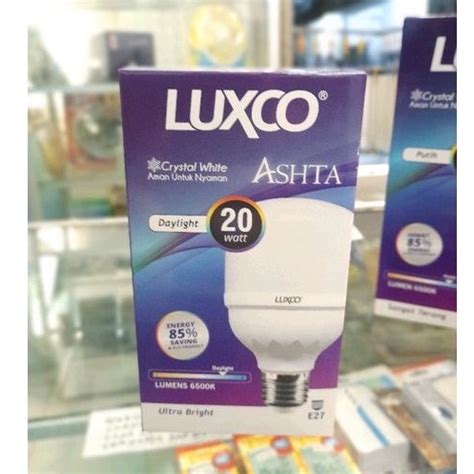 Jual Lampu Led Luxco Ashta Watt T Bulb Shopee Indonesia