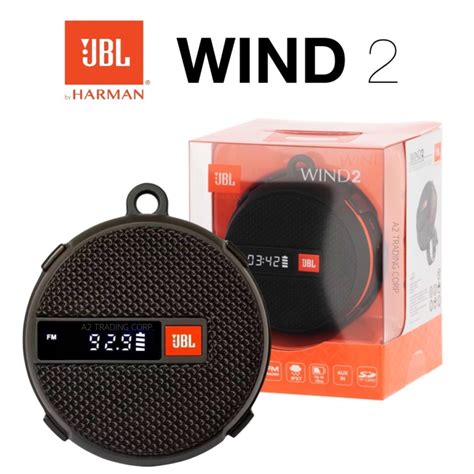 JBL Wind 2 Portable Bluetooth Speaker and FM Radio - Comprar Magazine