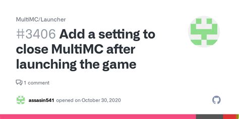 Add A Setting To Close MultiMC After Launching The Game Issue MultiMC Launcher GitHub