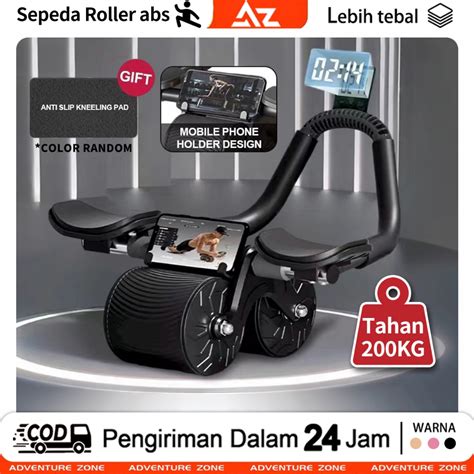 Jual Ab Roller Wheelsab Roller 2 In 1abdominal Roller Alat Gym