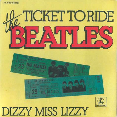 The Beatles Ticket To Ride 1977 Vinyl Discogs