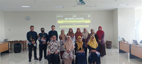 Biologi Uad Melakukan Benchmarking Dengan Prodi Bioteknologi Unisa