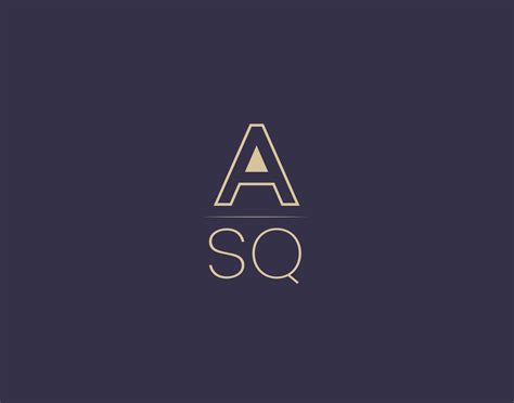 ASQ letter logo design modern minimalist vector images 19585717 Vector ...