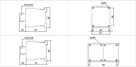 Mini Contactors Cjx2 K Lc1 K Denor Modular Contactor Manufacturer
