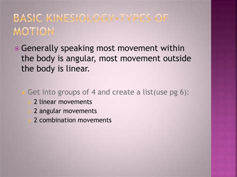 Ppt Basic Kinesiology Powerpoint Presentation Free Download Id2685192