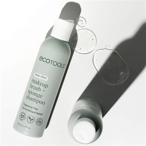 Ecotools Makeup Brush And Sponge Shampoo Removes Makeup Dirt