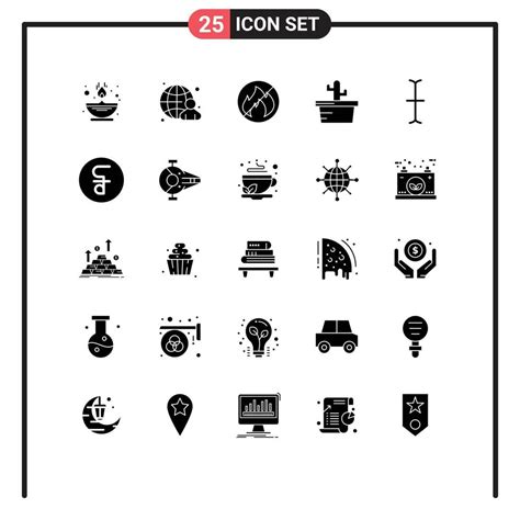 Set Of 25 Modern Ui Icons Symbols Signs For Coin Input Camping Cursor