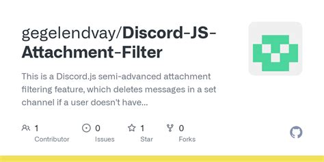 github gegelendvay discord js attachment filter this is a discord js