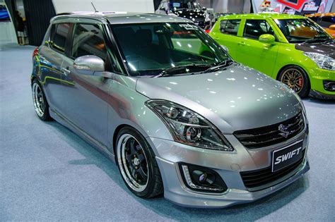 Custom Suzuki Swift Bangkok International Auto Salon Silver