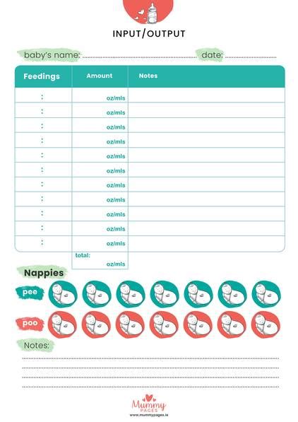 Input Output Tracker MummyPages Uk