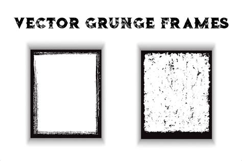 Dirty Borders Collection On White Background 2836318 Vector Art At Vecteezy