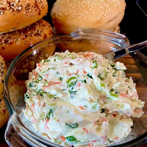 Easy Veggie Cream Cheese Spread For Bagels The Vintage Cook