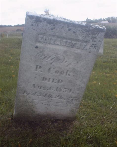 Elizabeth F “betsy” Atha Cook 1805 1859 Find A Grave Memorial