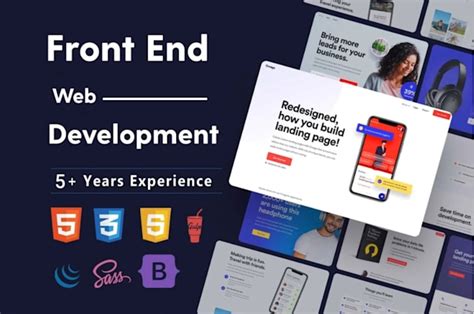 Be Your Front End Web Developer Using Html Css Javascript By Aliyankhan974 Fiverr