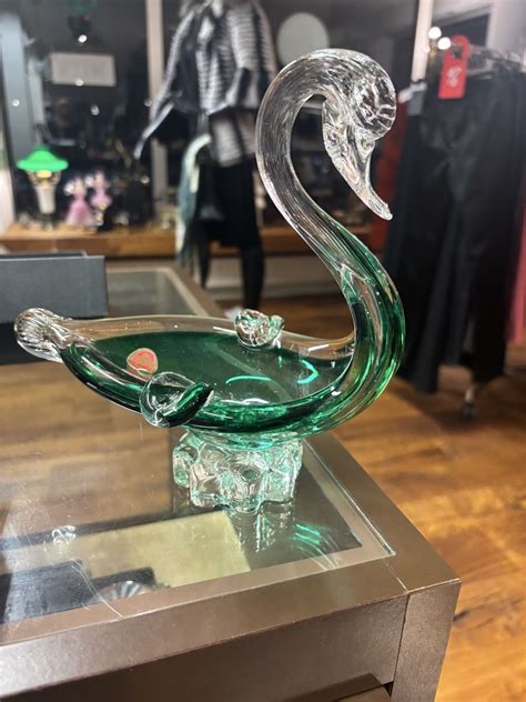 Original Murano Glas Schale „schwan“ Italien Vintage Gebraucht In Andermatt Für Chf 69