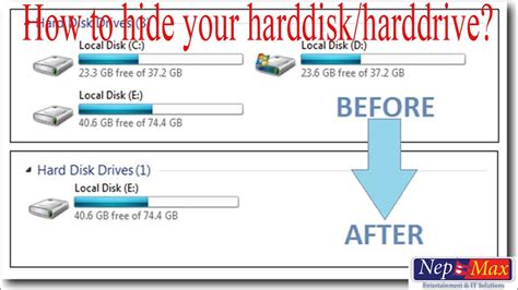 how to hide hard drive partition in windows 10 7 easily by nepmax
