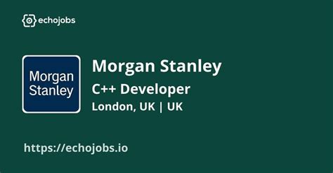 Morgan Stanley Is Hiring Associate C Developer Remote C Perl