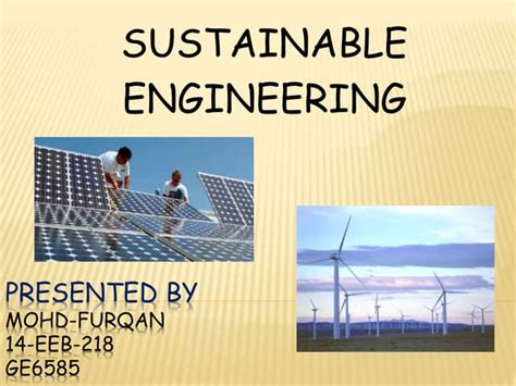 Sustainable Engg Pptx Environmental Services Industry Industries