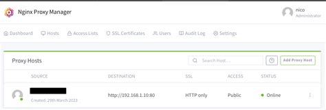 Nginx And Reverse Proxy To Specific Port Rselfhosted