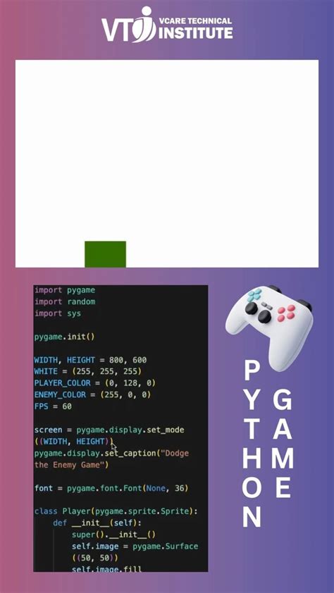 Game Development With Python Programming