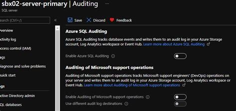 azurerm mssql database extended auditing policy to log analytics doesn