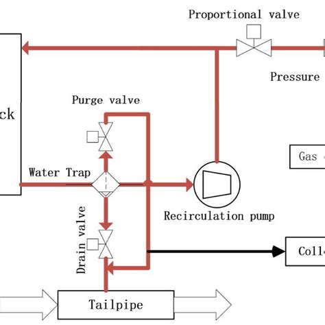 Schematic Of Pemfc With Anode Recirculation Download Scientific Diagram