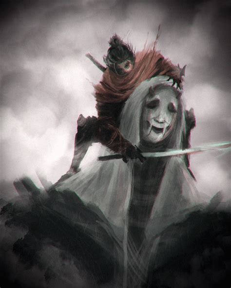 Shinobi Execution Corrupted Monk Fanart By Me Rsekiro