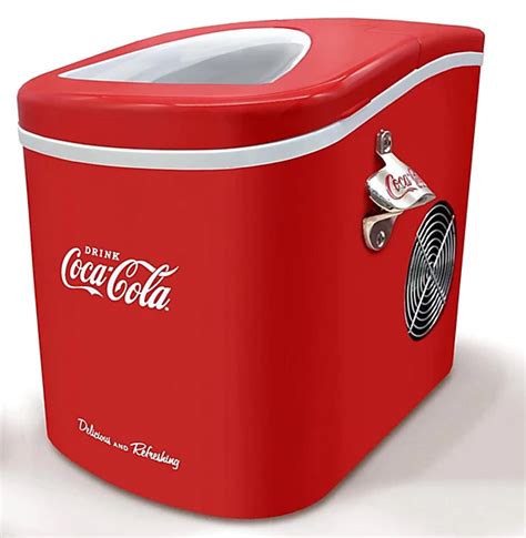 Coca Cola Ice Cube Maker Machine Seb 14cc 105w Electric Compressor 12kg 24hrs Bottle Opener