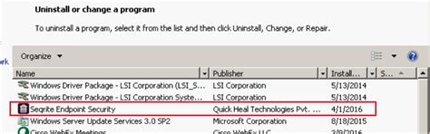 Avamar Backup Performance Impacted Due To Virus Protection Software Seqrite Endpoint Security