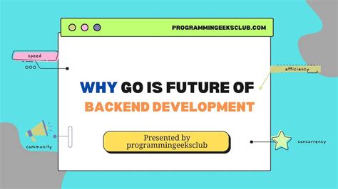 Why Go Is The Future Of Backend Development Rprogramming