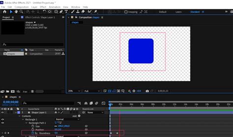 how to customize shapes in after effects skillademia