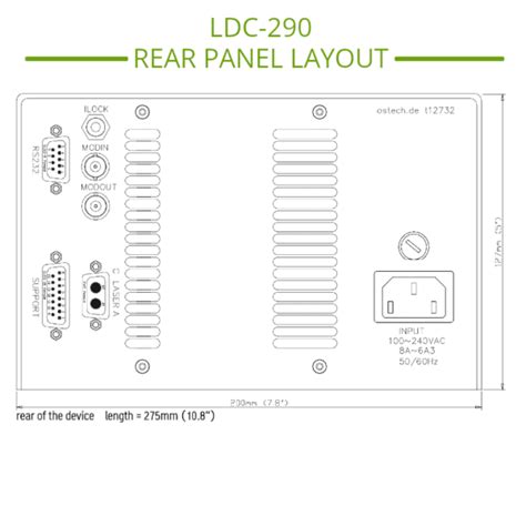 High Power Laser Diode Driver And Tec Controller 12 Amps 24 Volts