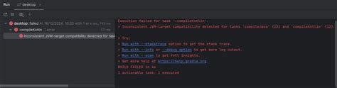 Java How Do I Fix Inconsistent Jvm Target Compatibility Stack Overflow