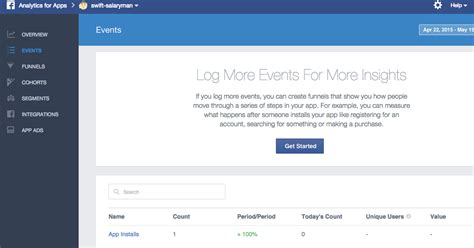 Facebook Sdk のappeventを検証する Swiftサラリーマン