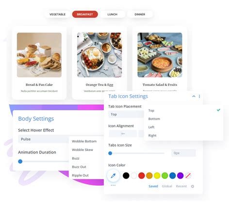 Divi Advanced Tab Module Create Interactive Tabbed Content