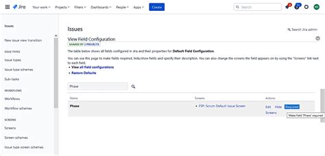 Jira Cloud Projects Createedit And Customizations