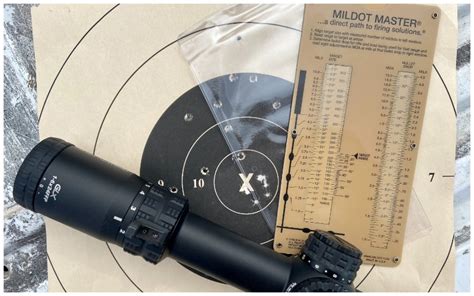 What Is A Rifle Scope Ruler Mildot Master And How To Use It