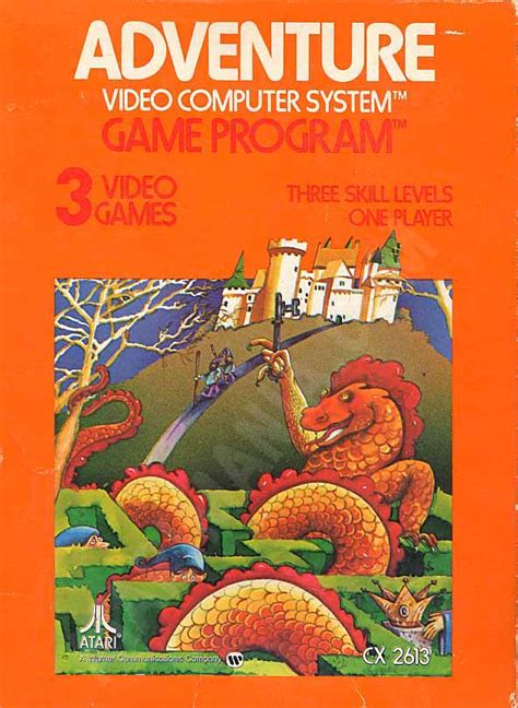 Atari 2600 Vcs Adventure Scans Dump Download Screenshots Ads