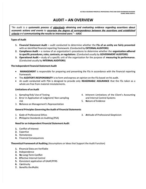 Audit Theo Notes Pdf Pdf Audit Theo Notes Pdf Pdf