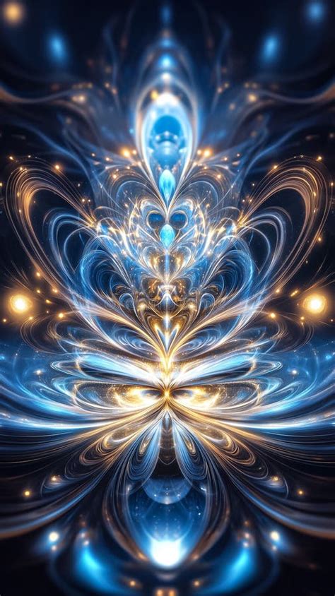 Abstract Digital Art Features Glowing Scales And Swirling Patterns For A Captivating Visual