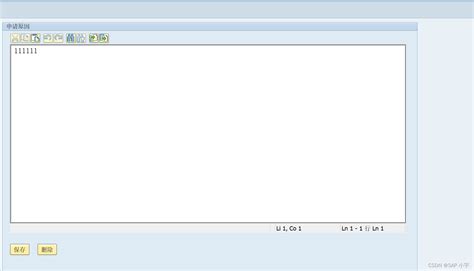 [abap]sap长文本 abap长文本编辑 保存 csdn博客