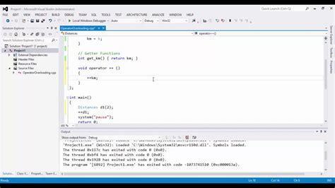 Unary Operator Overloading In C Part 2 Urduhindi Video Tutorial Youtube